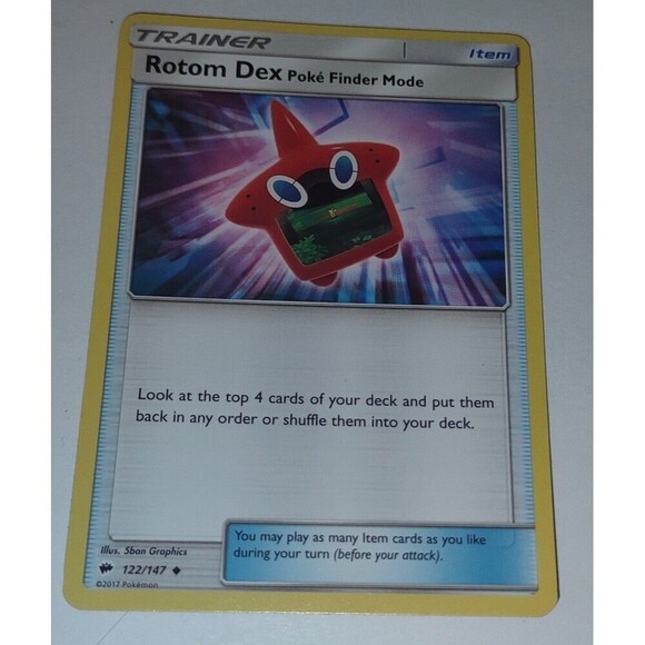 Pokemon | Toys | Pokemon Card 38 Rotom Dex Poke Finder Mode | Poshmark